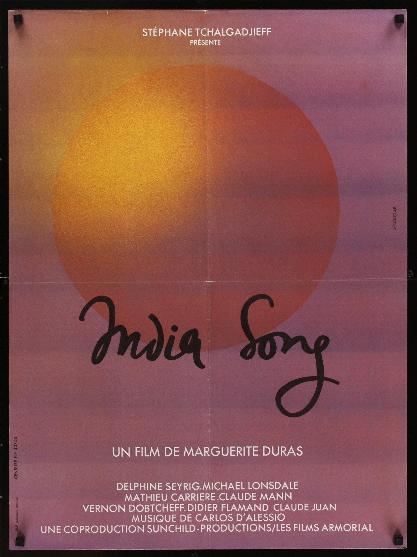 India Song – Marguerite Duras (1975) – GÜRKAN KILIÇASLAN